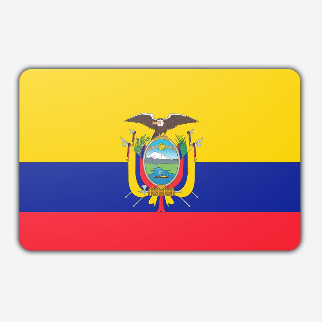 Vlag Ecuador kopen? | Snelle levering & 8.7 klantbeoordeling | Vlaggen.com